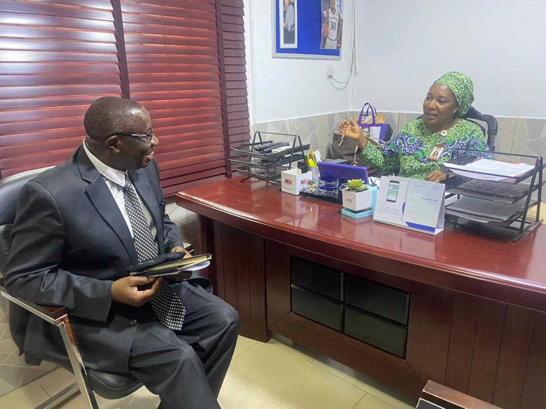 His Excellency, Dr Benson Alfred Bana's visit to the Nigeria Television ...